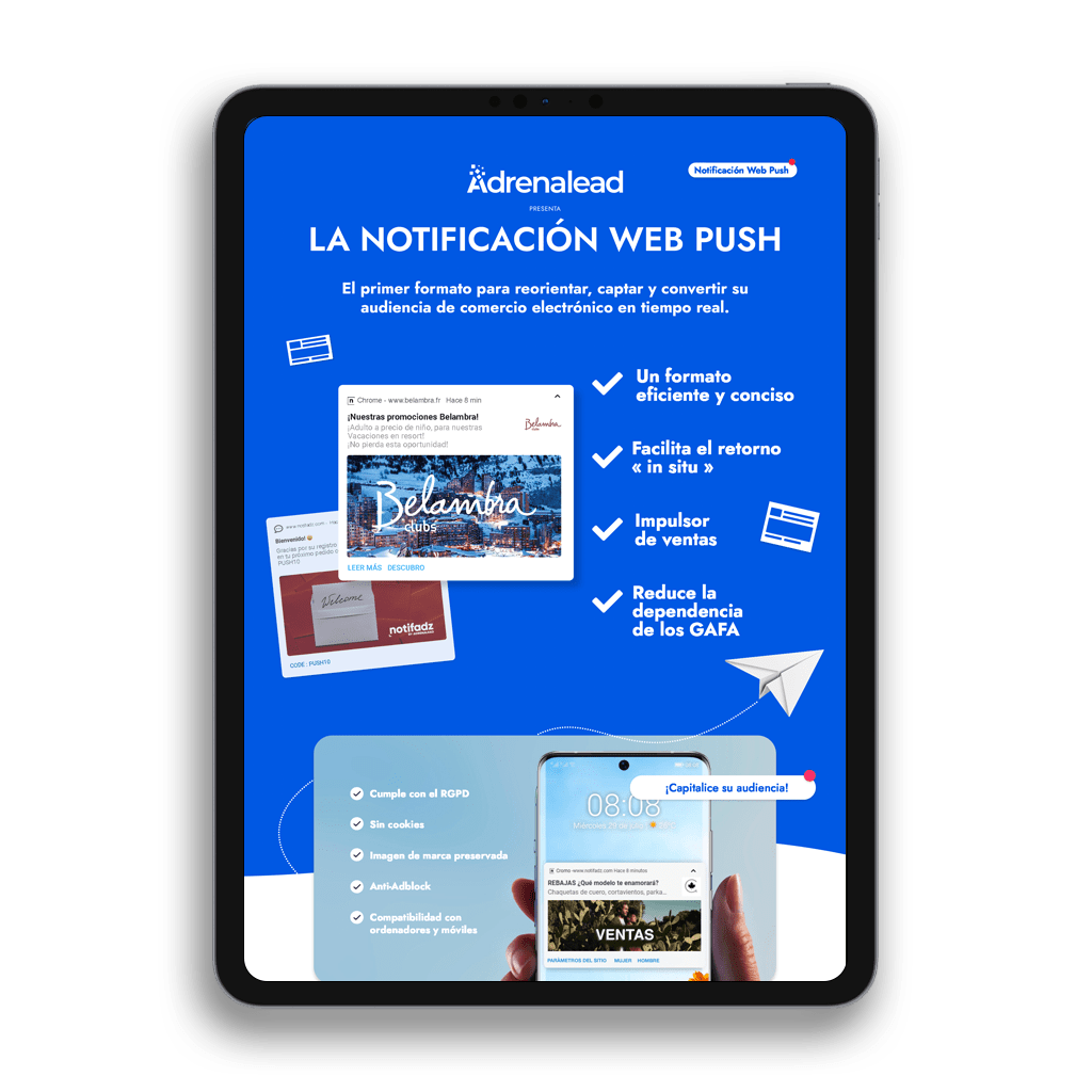Infografías | Web Push Notification | Adrenalead