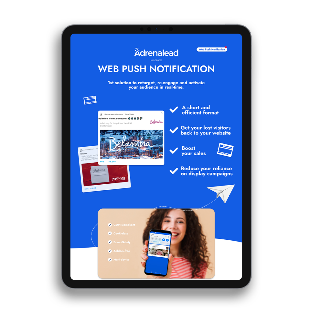 Infographics | Web Push Notification | Adrenalead