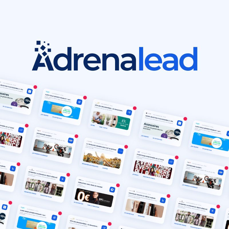 Case studies push notification - Adrenalead