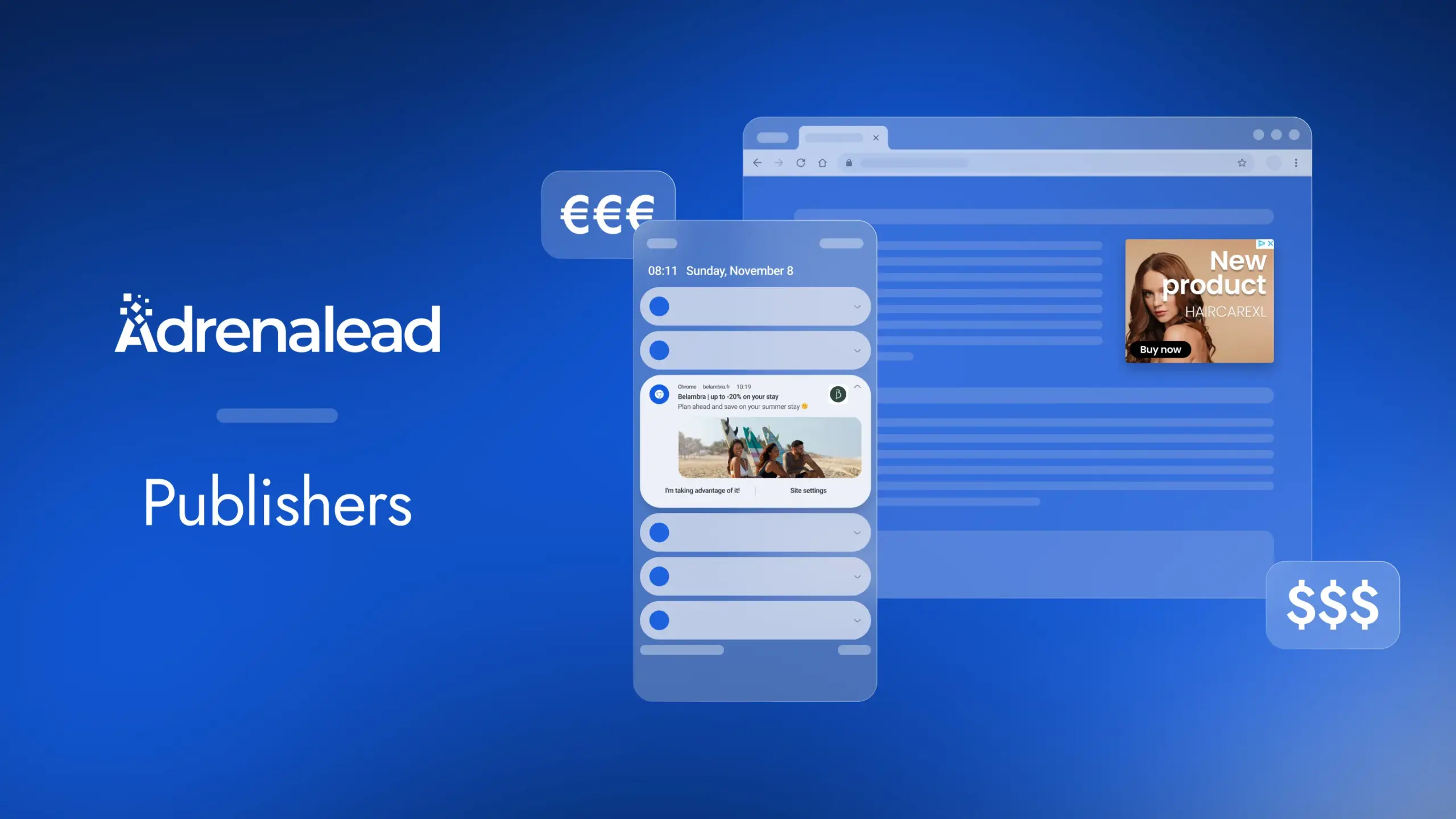 Advertising network: boost your off-site revenues!